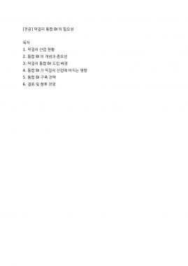 [전공] 막걸리 통합 BI의 필요성-1페이지