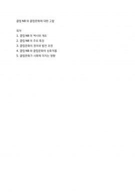 클럽NB와 클럽문화에 대한 고찰-1페이지
