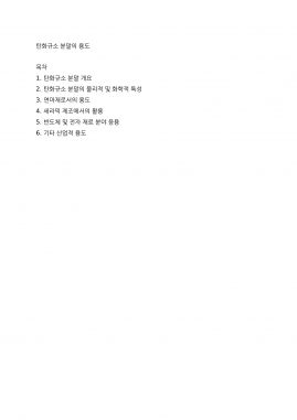 탄화규소 분말의 용도-1페이지