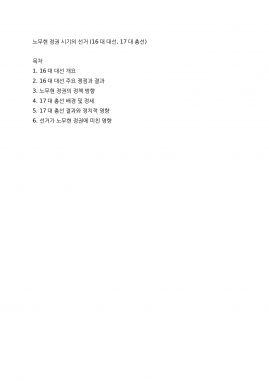 노무현 정권 시기의 선거 (16대 대선, 17대 총선)-1페이지