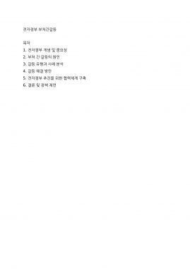 전자정부 부처간갈등-1페이지