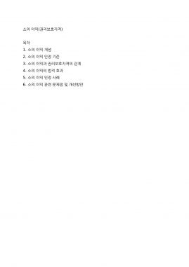 소의 이익(권리보호자격)-1페이지