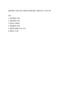 몰입경험의 개념과 특징 진행원리와 활동 몰입의 영향요인과 시사점 이해-1페이지