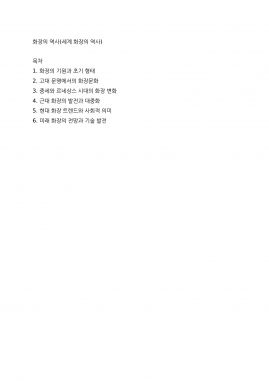 화장의 역사(세계 화장의 역사)-1페이지