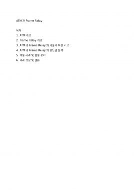 ATM과 Frame Relay-1페이지