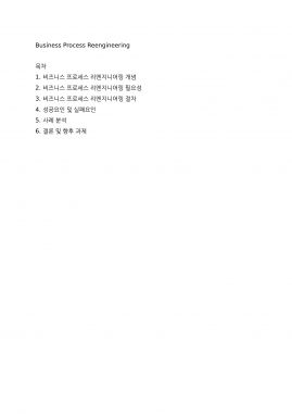 Business Process Reengineering-1페이지