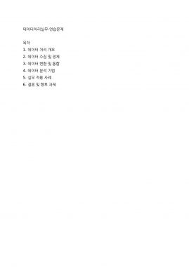 데이터처리실무-연습문제-1페이지