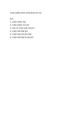 도메인 분쟁에 대하여 (도메인분쟁 비아그라)-1페이지