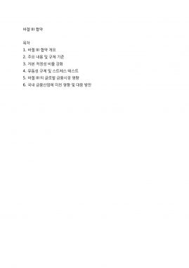 바젤 III 협약 레포트 자료-1페이지