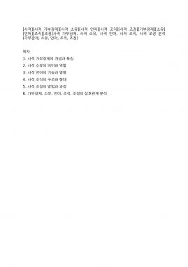 [사적][사적 가부장제][사적 소유][사적 언어][사적 조직][사적 조정][가부장제][소유][언어][조직][조정]사적 가부장제, 사적 소유, 사적 언어, 사적 조직, 사적 조정 분석(가부장제, 소유, 언어, 조직, 조정)-1페이지