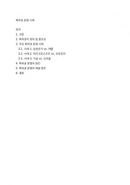 특허권 분쟁 사례-1페이지