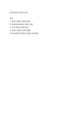 애니메이션과 트랜스 장르-1페이지