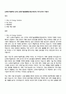 LG에너지솔루션 [CPO] 공정기술(원통형-1페이지