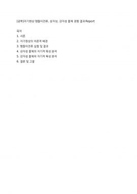 [공학]자기현상 맴돌이전류, 상자성, 강자성 물체 경험 결과Report-1페이지