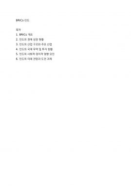 BRICs-인도-1페이지
