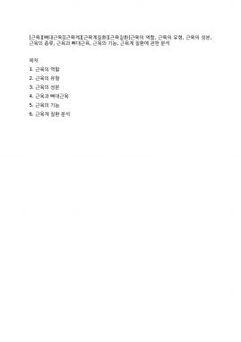 [근육][뼈대근육][근육계][근육계질환][근육질환]근육의 역할, 근육의 유형, 근육의 성분, 근육의 종류, 근육과 뼈대근육, 근육의 기능, 근육계 질환에 관한 분석-1페이지