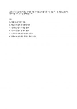 그림과 역사 풍자화 세계 2차 대전 히틀러 아돌프 히틀러 진주만 공습 독•소 전쟁 노르망디 상륙작전 히로시마 원자폭탄 풍자화-1페이지