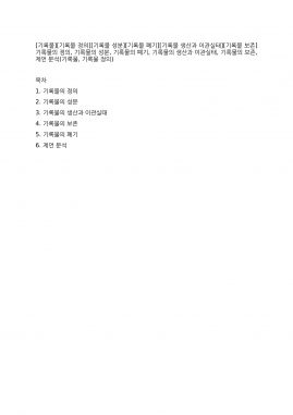[기록물][기록물 정의][기록물 성분][기록물 폐기][기록물 생산과 이관실태][기록물 보존]기록물의 정의, 기록물의 성분, 기록물의 폐기, 기록물의 생산과 이관실태, 기록물의 보존, 제언 분석(기록물, 기록물 정의)-1페이지