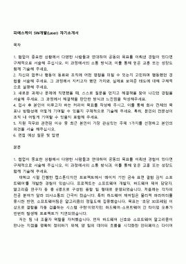 피에스케이 SW개발(Laser) 자기소개서-1페이지