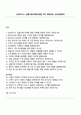 SK하이닉스 [상품기획-1페이지