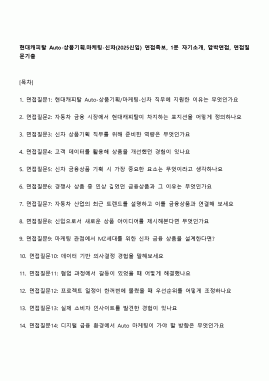 현대캐피탈 Auto-상품기획-1페이지