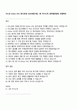 이노션 Online VOC 분석-1페이지