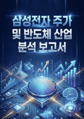 [2026 삼성전자 주가 및 반도체산업 보고서] 삼성전자의 주가 상승 배경과 향후 시나리오를 심층 분석한 자료-1페이지