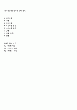한국사능력검정시험 요약본-2026-1페이지