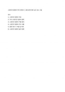 소방안전 법령의 여러 유형과 그 중요성에 대한 심도 있는 고찰-1페이지