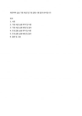 재료역학 실습 기둥 좌굴 및 3점 굽힘 시험 결과 분석입니다-1페이지