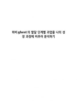 하비ghest의 발달 단계별 과업을 나의 성장 과정에 비추어 분석하기-1페이지