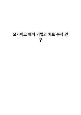 모자이크 해석 기법의 차트 분석 연구-1페이지