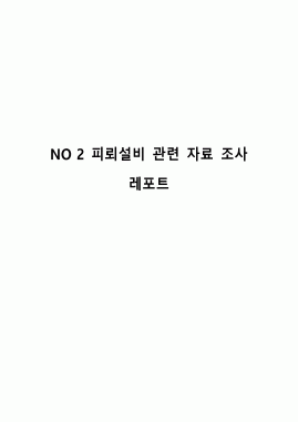 NO 2 피뢰설비 관련 자료 조사 레포트-1페이지