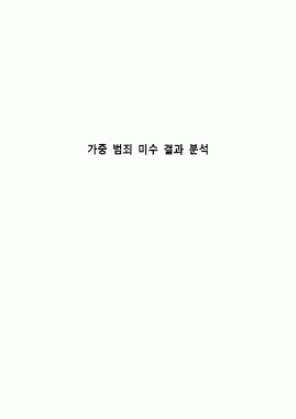 가중 범죄 미수 결과 분석-1페이지