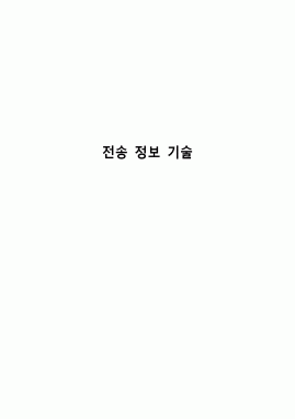 전송 정보 기술-1페이지