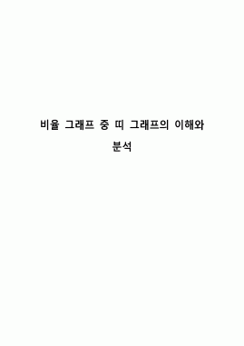 비율 그래프 중 띠 그래프의 이해와 분석-1페이지