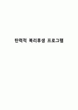 탄력적 복리후생 프로그램-1페이지