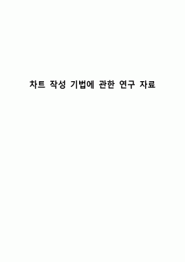 차트 작성 기법에 관한 연구 자료-1페이지