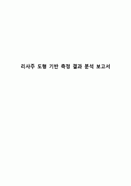 리사주 도형 기반 측정 결과 분석 보고서-1페이지
