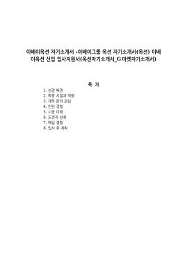이베이옥션 자기소개서 -이베이그룹 옥션 자기소개서(옥션) 이베이옥션 신입 입사지원서(옥션자기소개서_G마켓자기소개서)-1페이지